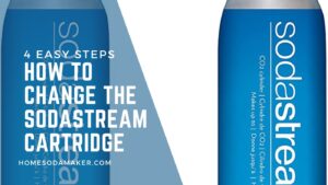 4 Easy Steps: How to Change the SodaStream Cartridge - Home Soda Maker